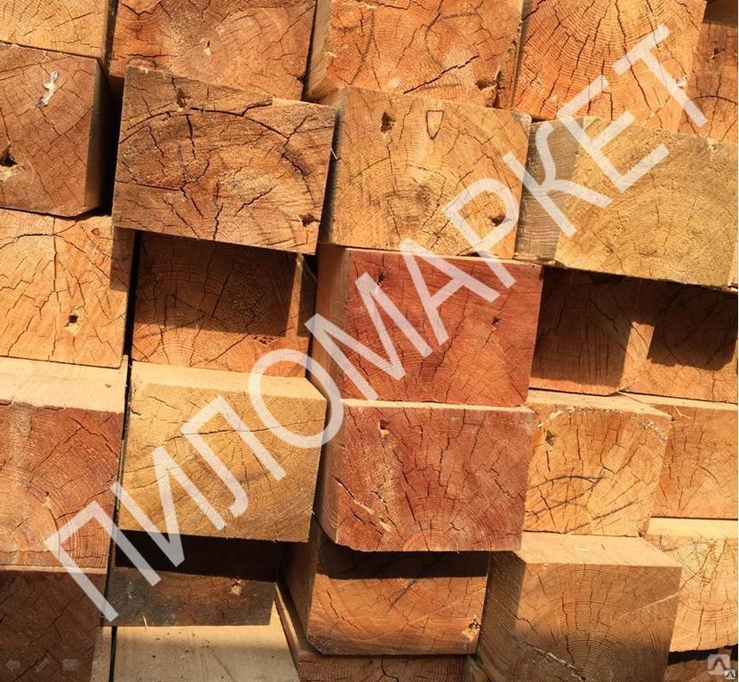 Брус обрезной 150*200*6000 купить за 16 000 руб./м3 в Новосибирске от ...